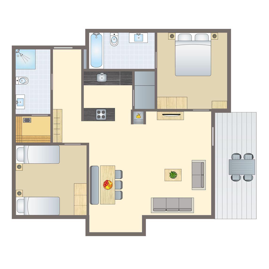 4-6-persoons appartement - Luxe 4-6LF op Alpen Chalets Resort Maria Alm